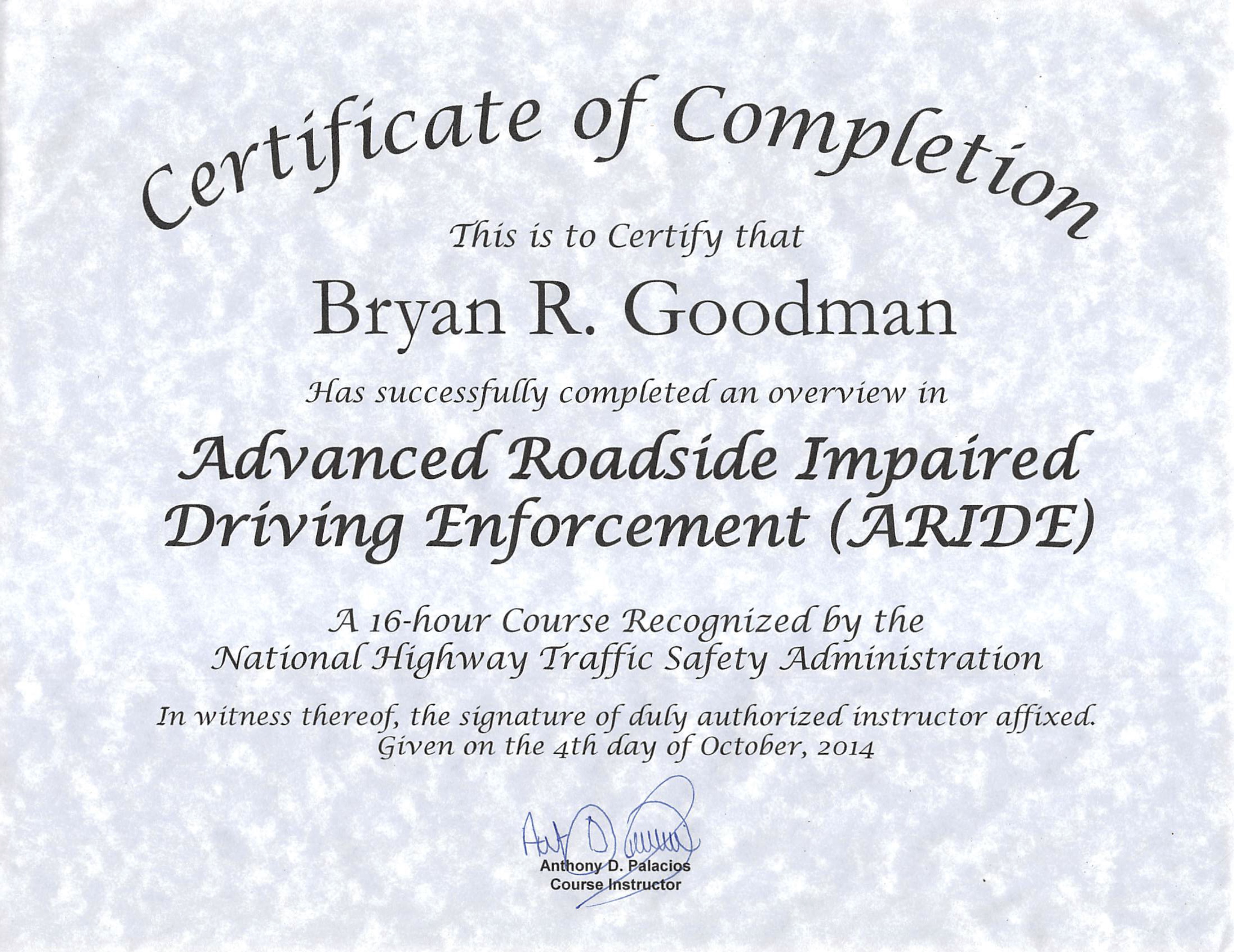 Certifications & Education | Goodman Law Firm