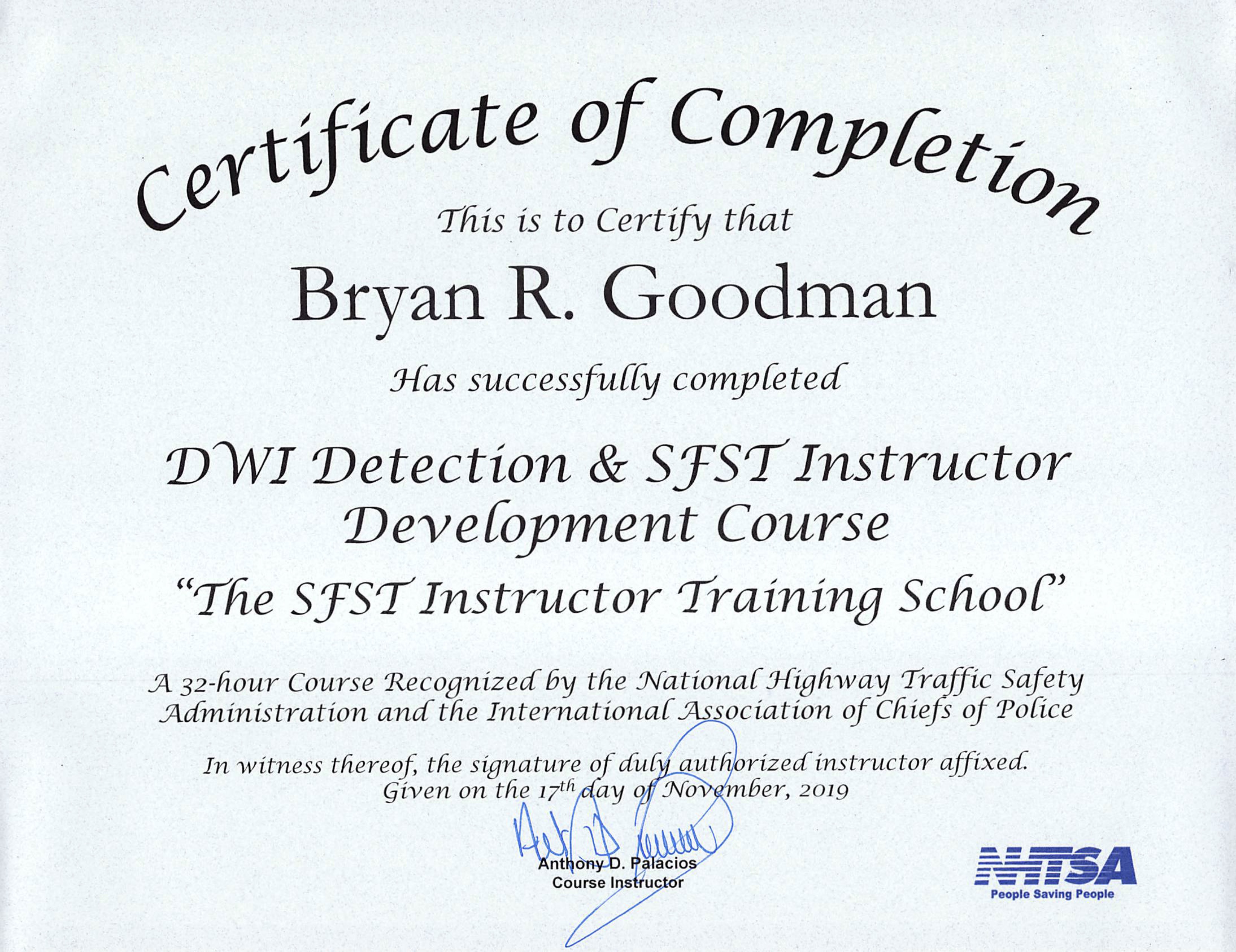 Certifications & Education | Goodman Law Firm